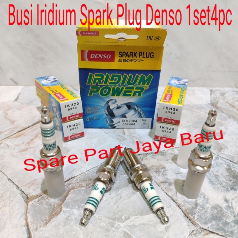 Jual Busi Iridium Spark Plug Denso Set Innova Bensin 2004-2015 ORI ...