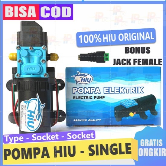 Jual POMPA DC 12v HIU 5 LPM 6.5 BAR 100 PSI - NIKUMA 160 PSI- ORIGINAL ...