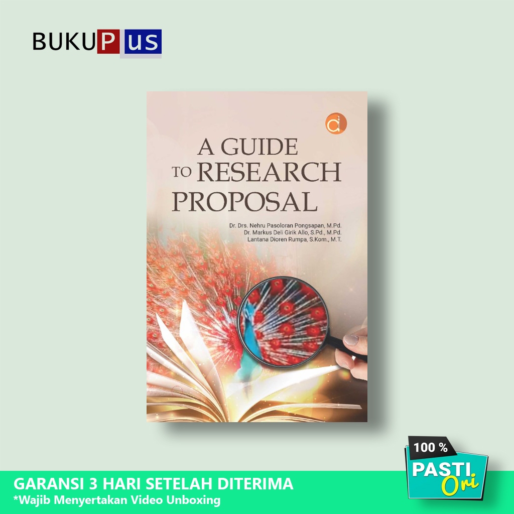 Jual Buku a Guide to Research Proposal - Original | Shopee Indonesia