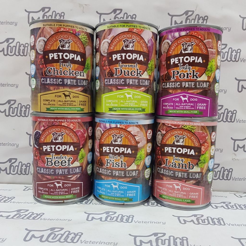 Jual PETOPIA Classic 380g Makanan Basah Anjing Wetfood | Shopee Indonesia