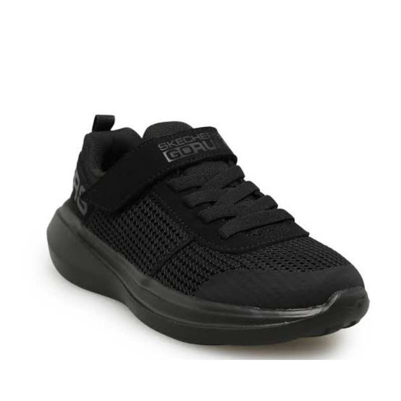 Jual SKECHERS GO RUN FAST FULL BLACK for KIDS - SEPATU SEKOLAH HITAM ...