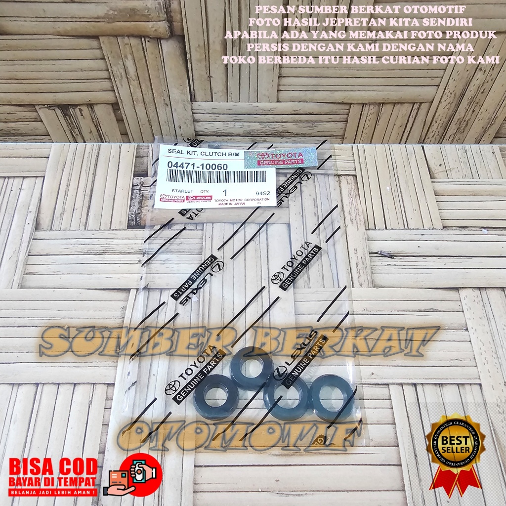 Jual KARET ORING SIL SEAL MASTER REM ATAS TOYOTA STARLET CLASSY CHARADE 1SET | Shopee Indonesia