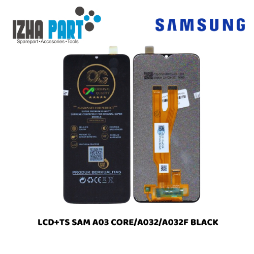 Jual LCD+TS SAM A03 CORE/A032/A032F BLACK | Shopee Indonesia