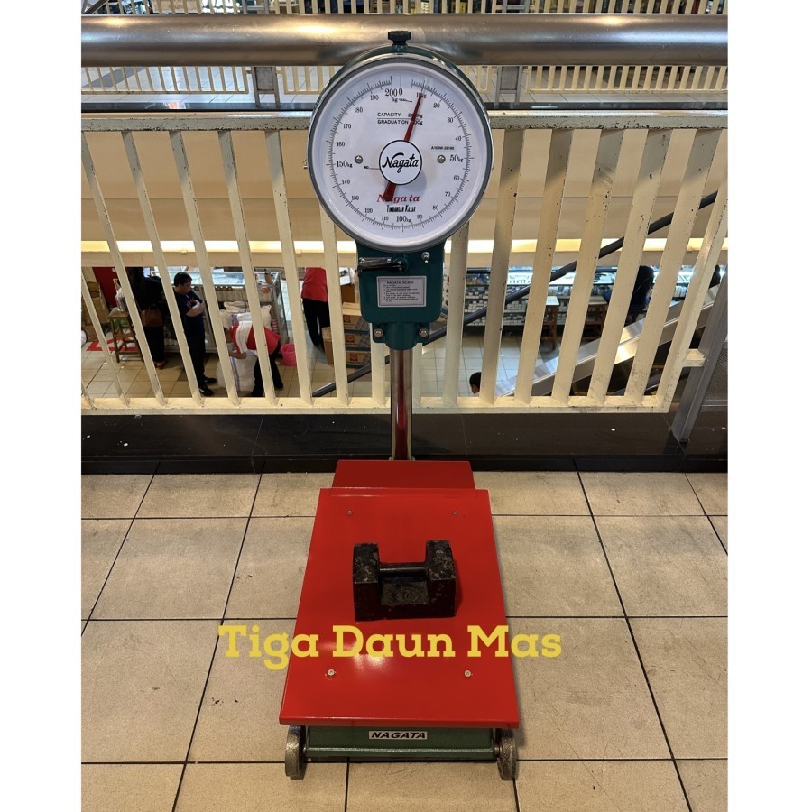 Jual Timbangan Jarum Nagata A150W 200 Kg Timbangan Lantai Nagata A150W 200 Kg Timbangan ...