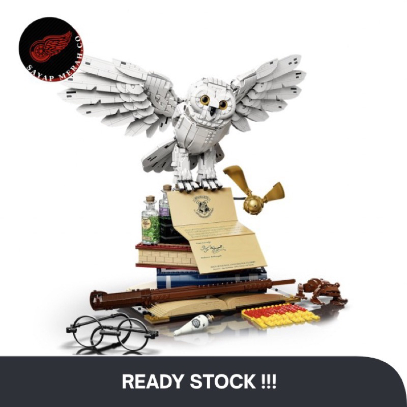 Jual Brick Hedwig Hogwarts Icons Collector’s Edition Compatible 76391 ...