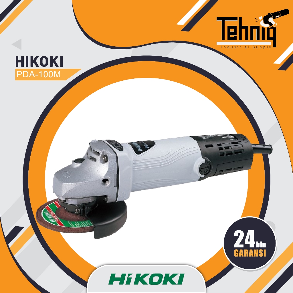 Jual Hikoki PDA 100M Mesin Gerinda Tangan / Disc Grinder 4" 750 watt Hikoki PDA 100 M | Shopee ...