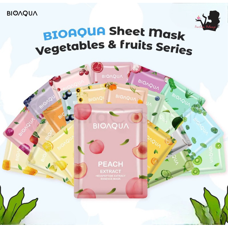 Jual BIOAQUA Sheet Mask Hydrating Essence Face Mask Brightening Moisturizing Skin Care Anti ...
