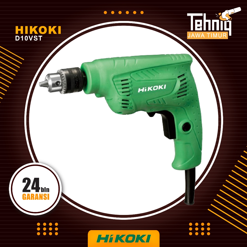 Jual Mesin bor listrik Hikoki D 10 VST / Electric drill | Shopee Indonesia