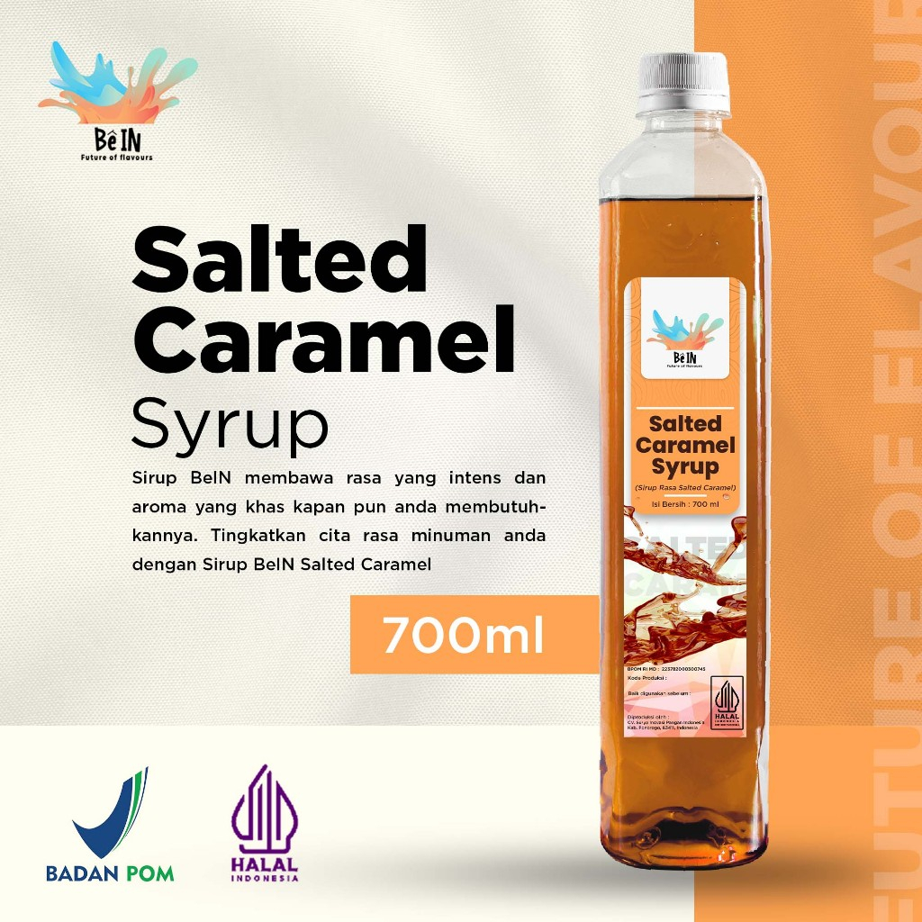 Jual Bein Salted Caramel Syrup Sirup Karamel Asin 700ml Shopee