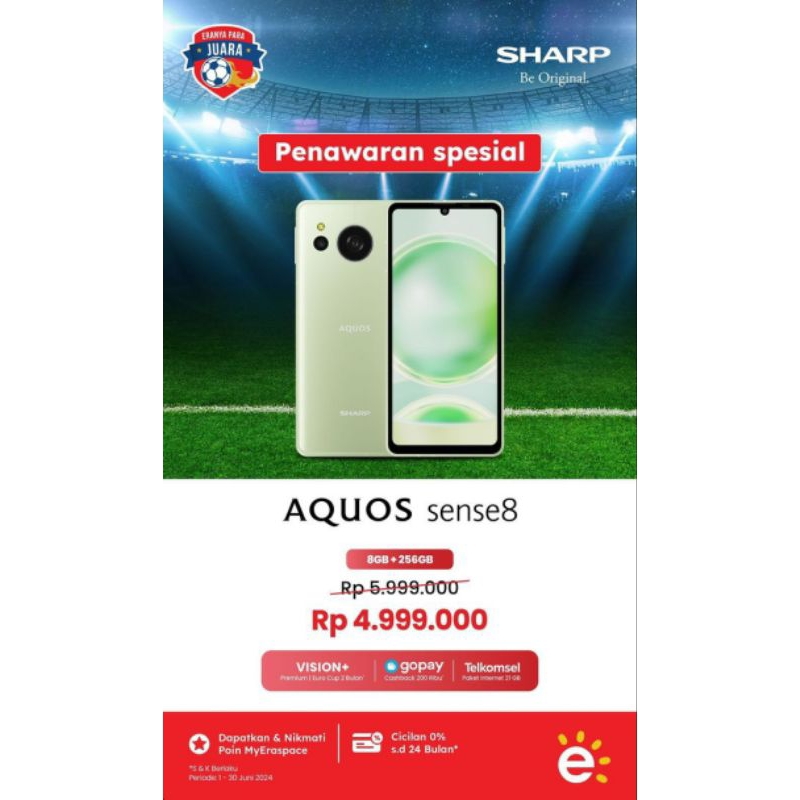 Jual SHARP AQUOS SENSE 8 | Shopee Indonesia
