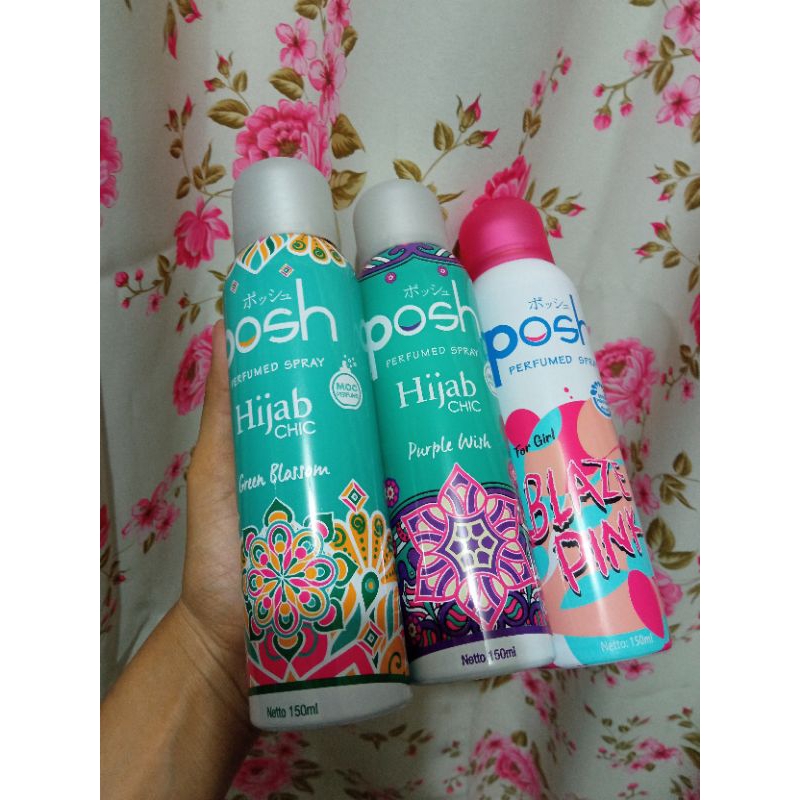 Jual Posh body spray 150 ml parfum spray | Shopee Indonesia