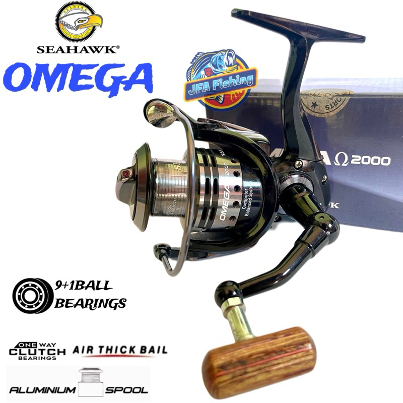 Jual Reel Seahawk OMEGA 2000 9+1Bb | Shopee Indonesia