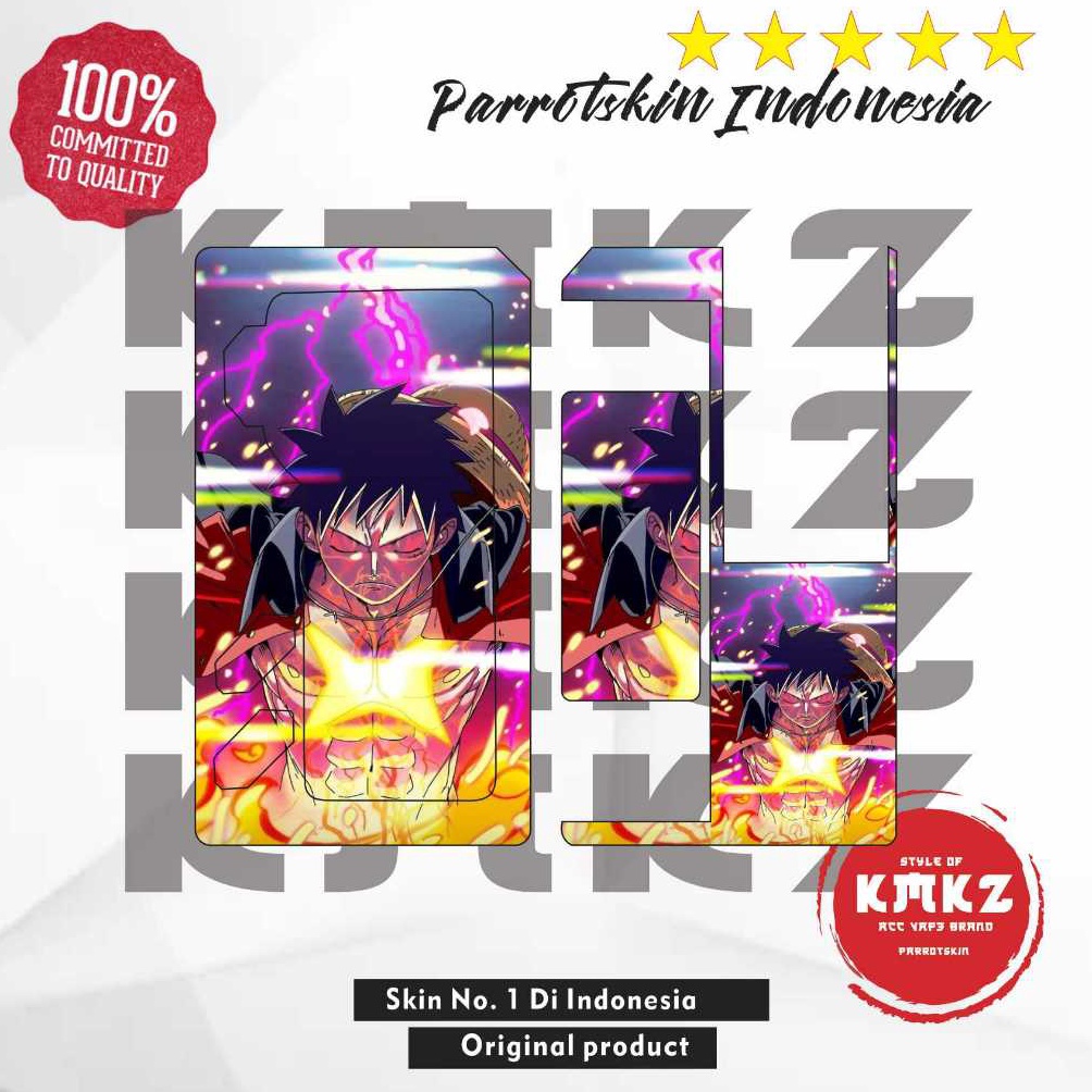 Jual SPESIAL BULAN INI Sticker Anime luffy Mnt plis V1 bisa custom ...