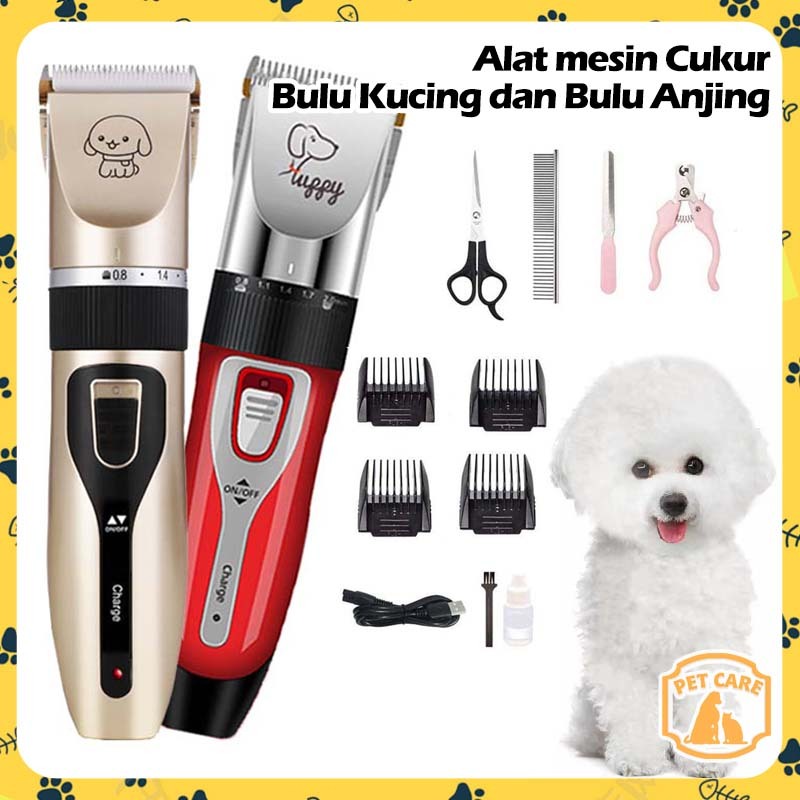 Jual PET CLIPPER Mesin Alat Cukur Hewan Binatang Cukuran Kucing Anjing ...