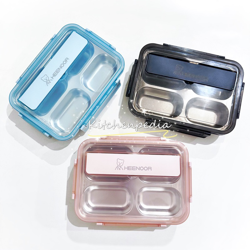 Jual Lunch Box Set Kotak Bekal 4 Sekat Tempat Makan 2 Lapis Tempat Nasi ...