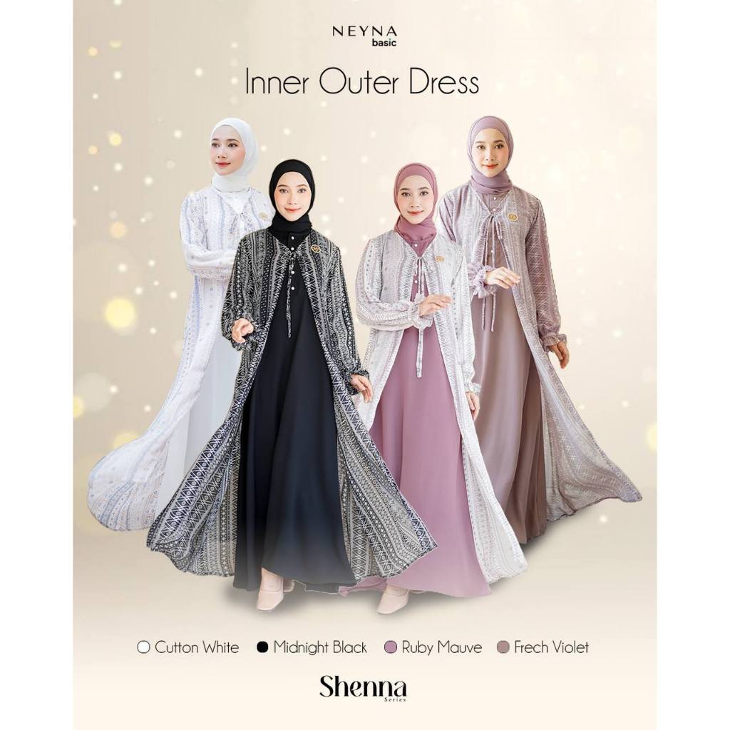Jual GAMIS OUTER ONE SET CERUTY - SHENNA SERIES | Shopee Indonesia