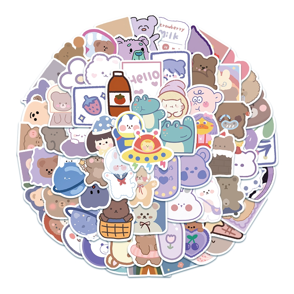 Jual COD 90 PCS Gaya segar dan lucu stiker untuk Buku Tempel/Buku ...