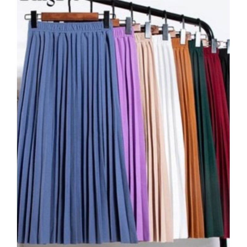 Jual ROK plisket premium jumbo/rok prisket | Shopee Indonesia