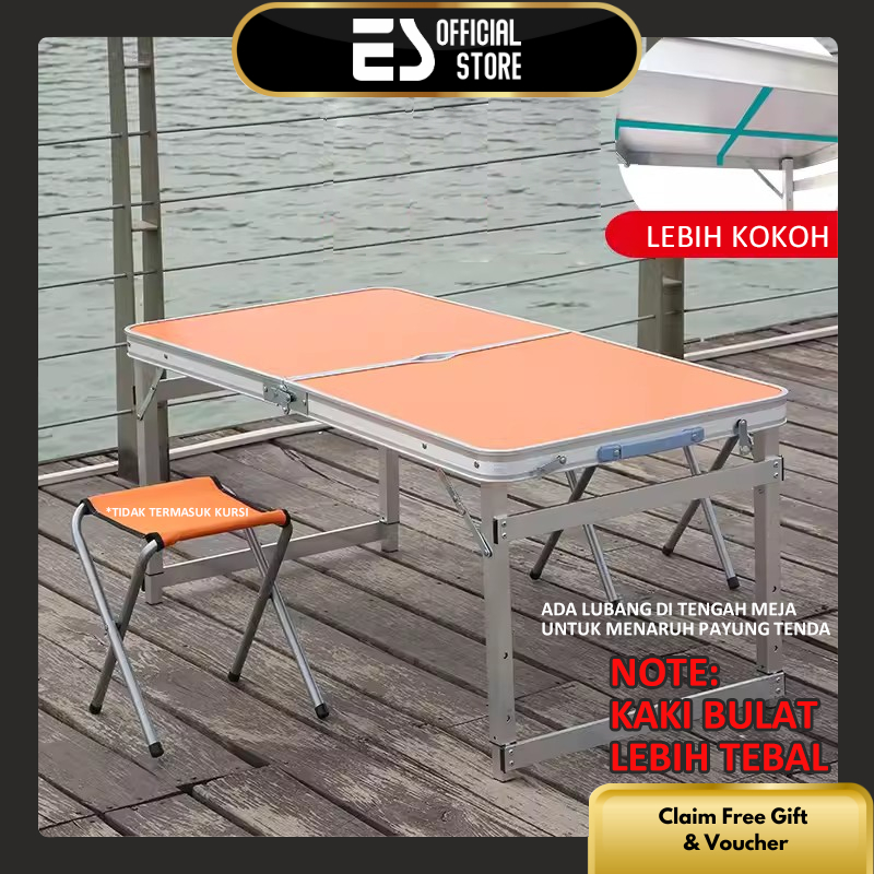 Jual ES Meja Lipat Portable Meja Outdor Model Lipat Serbaguna Portable ...