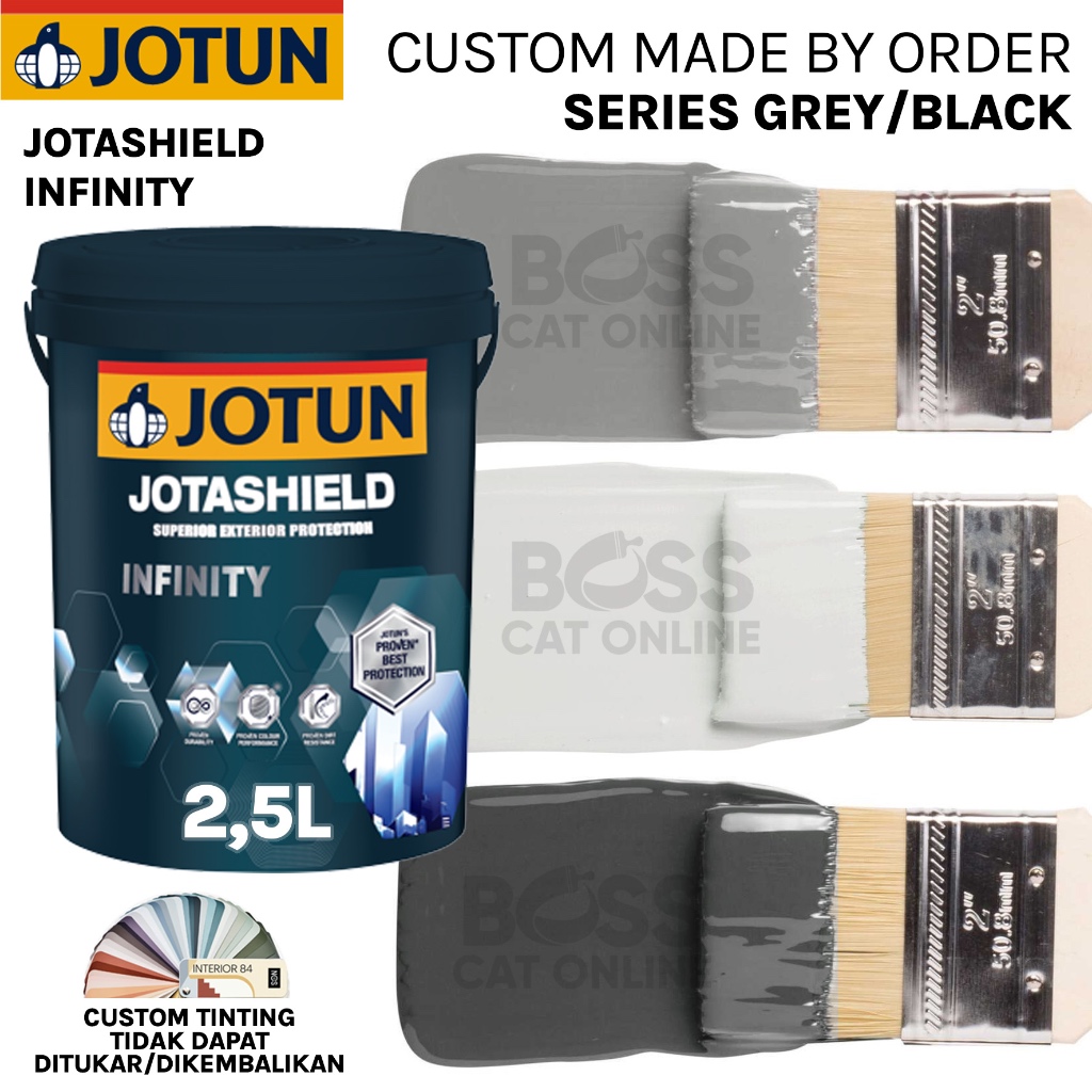Jual JOTUN JOTASHIELD INFINITY 2,5 LITER / CAT TEMBOK EXTERIOR / BISA ...