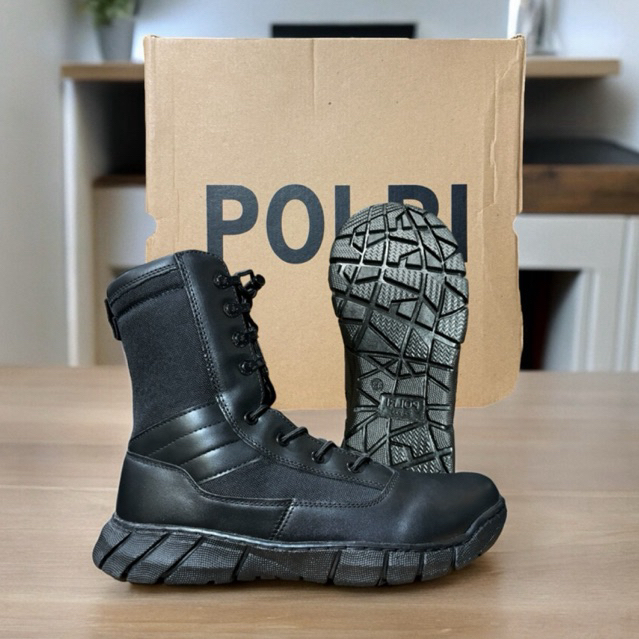 Jual Sepatu pdl polri original jatah terbaru 2023 | Shopee Indonesia