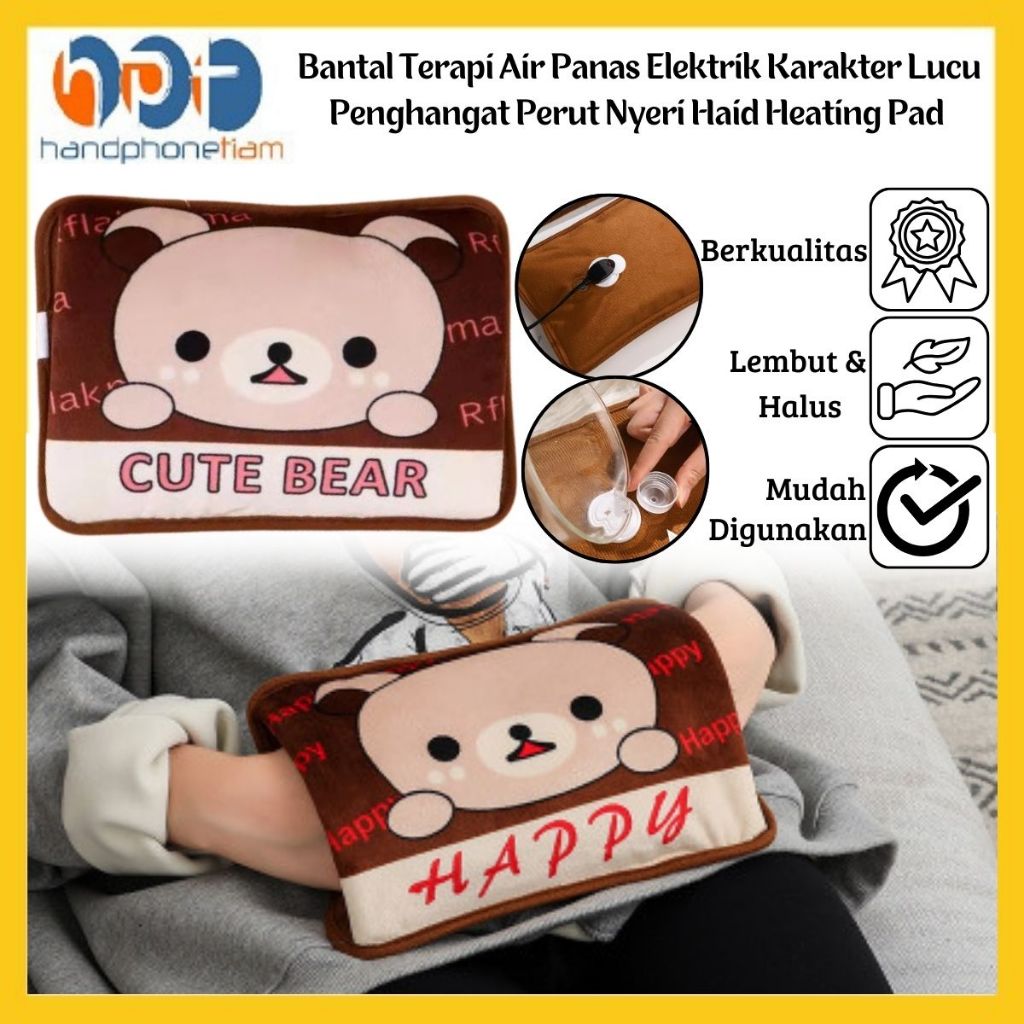 Jual Bantal Terapi Air Panas Elektrik Karakter Lucu / Alat Penghangat ...