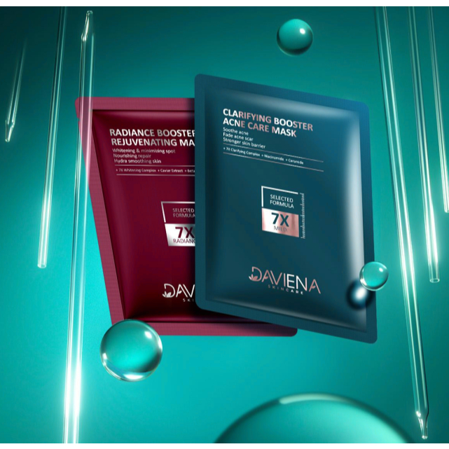 Jual RADIANCE BOOSTER REJUVENATING ACNE CARE MASK DAVIENA SKINCARE ...