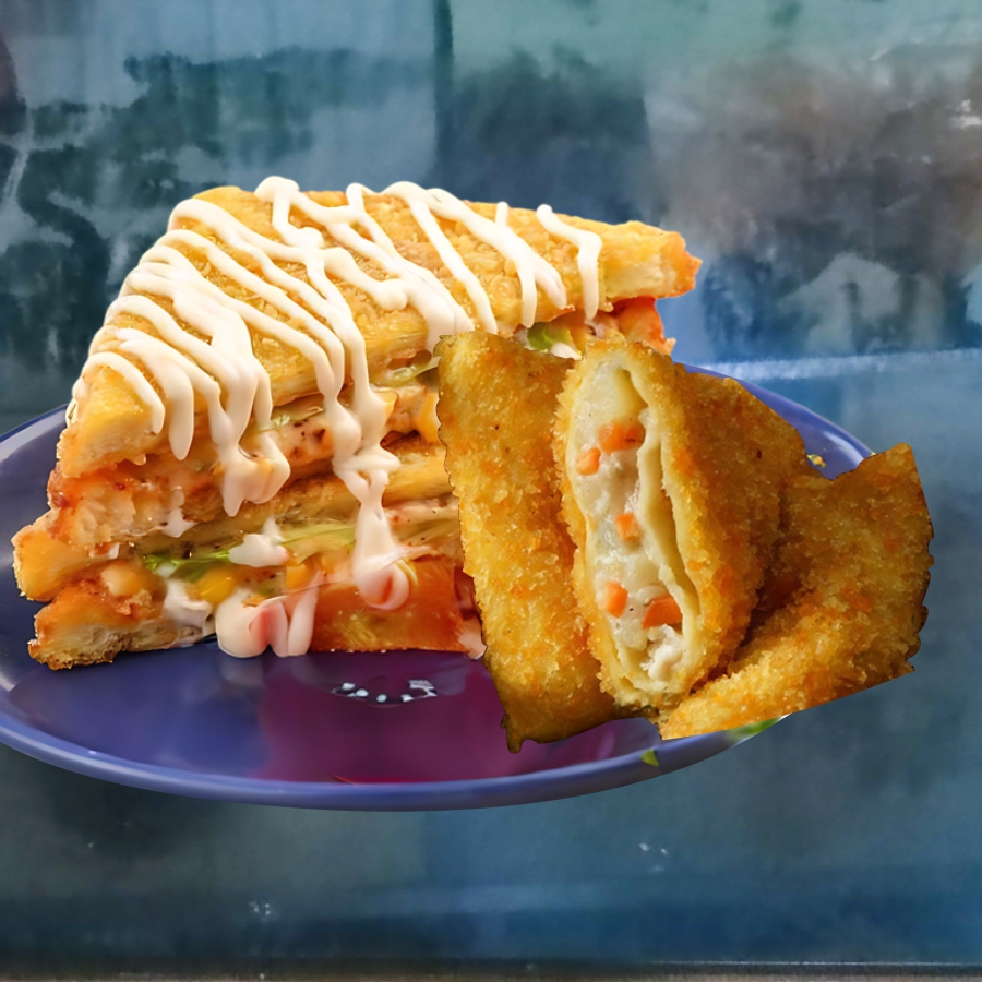 Jual ROTI GORENG MAYO JUMBO 4 Pcs | Shopee Indonesia