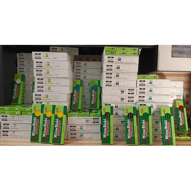Jual (Lusin) Pensil Mitsubishi Dermatograph / pencil glass / pencil ...