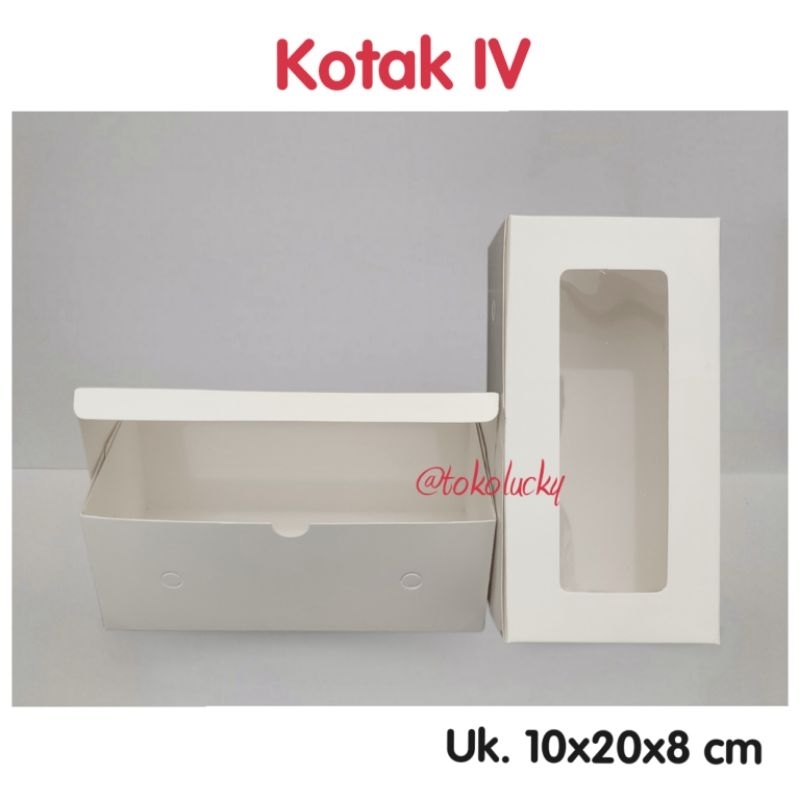Jual Kotak IV/kotak polos/kotak putih | Shopee Indonesia