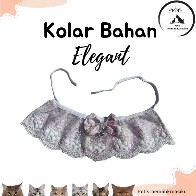Jual kolar bahan premium # kolar kain murah# kolar kain kucing | Shopee ...