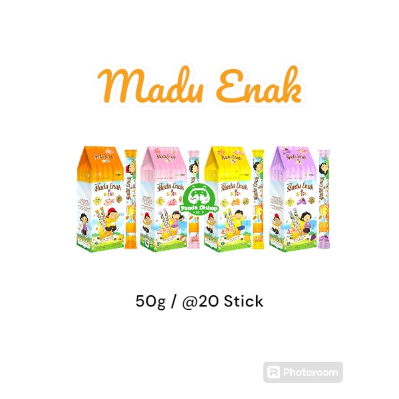 Jual MADU ANAK - MADU ENAK STICK - ALL VARIAN - 50g / @20 stick ...