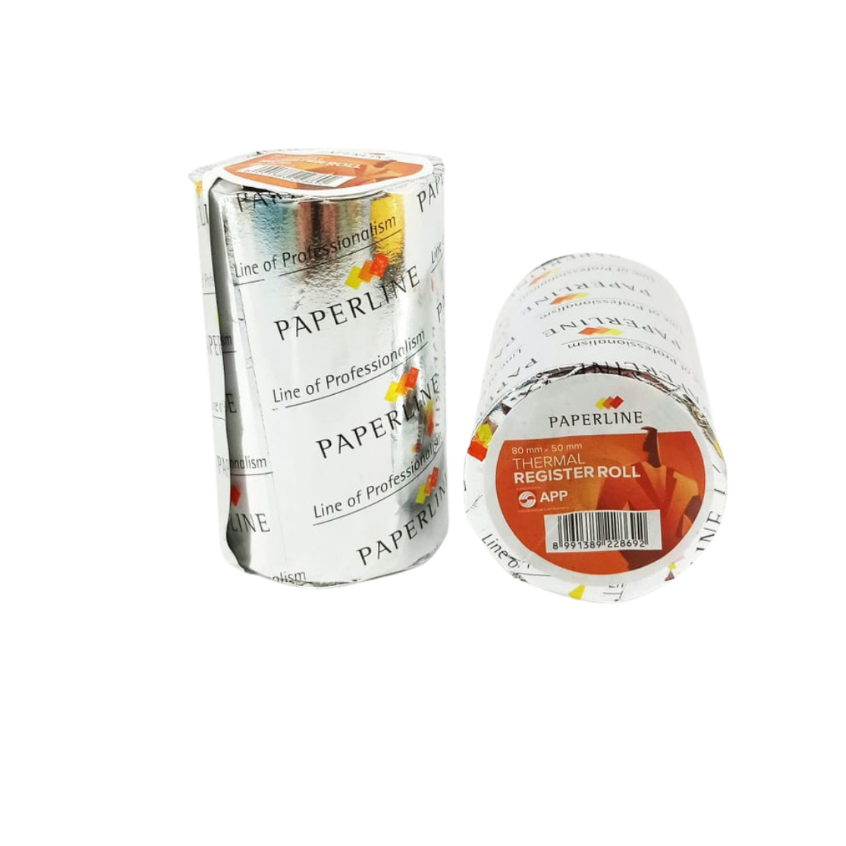 Jual Kertas Struk Thermal Register Roll PAPERLINE 57x30mm Coreless ...