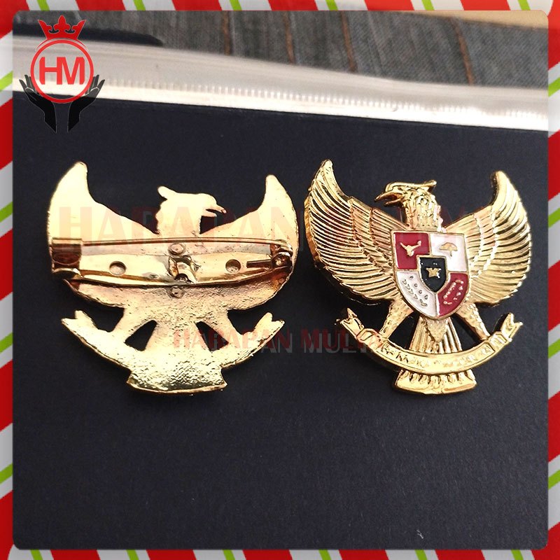 Jual Bros Garuda 4cm - Pin Atribut Paskibra Pin Model Garuda Warna Gold ...