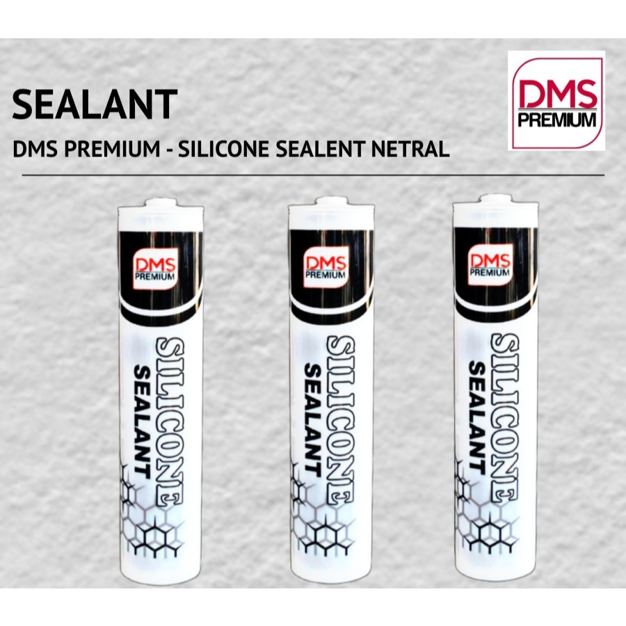 Jual DMS SILICONE SEALENT PH NETRAL / LEM SILICONE DMS PREMIUM 300ML ...