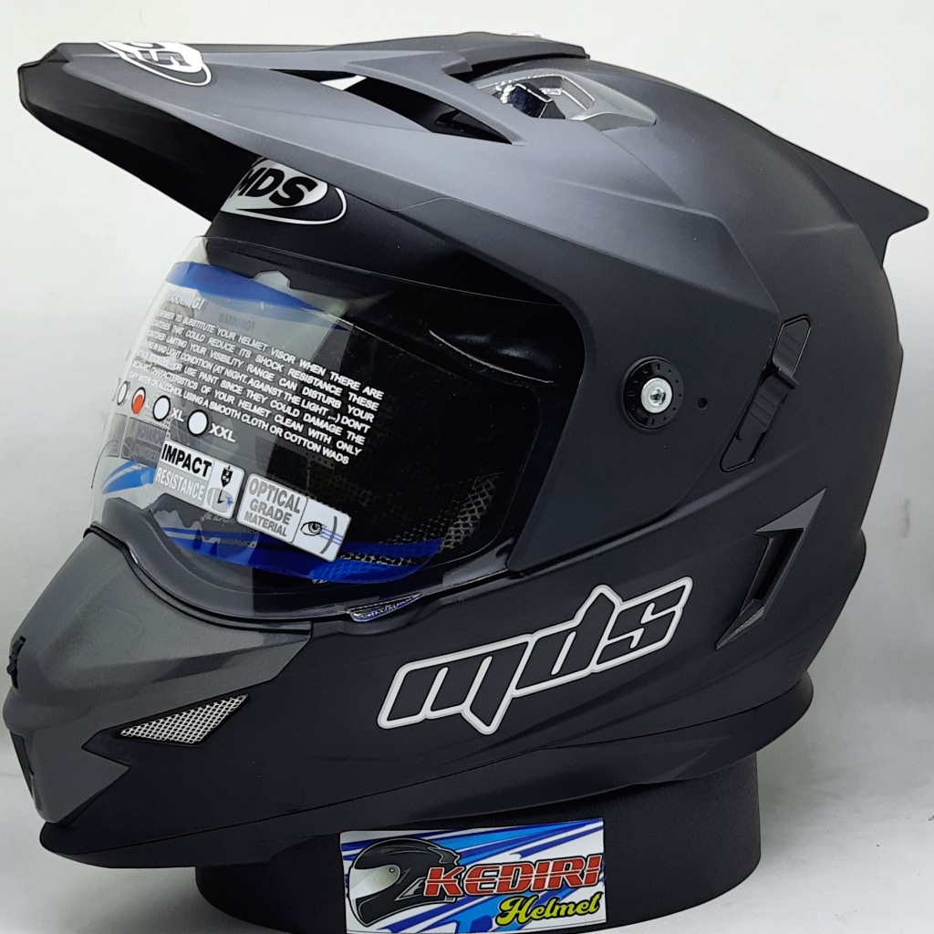 Jual Helm MDS SUPER PRO solid polos | Shopee Indonesia