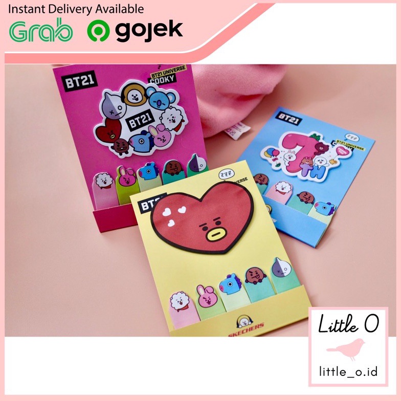 Jual HOT PRODUCT STICKY NOTES BTS post it bts post it lucu memo BTS ...