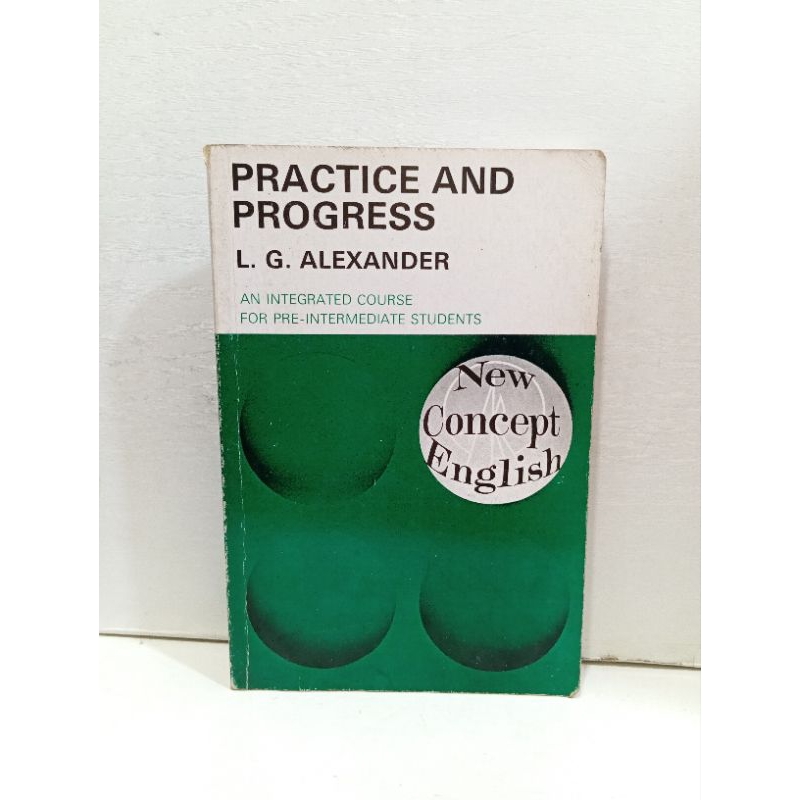 Jual New Concept English-Practice And Progress By L.G Alexander | Shopee Indonesia