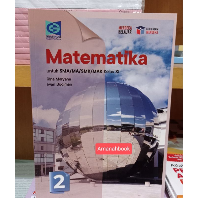 Jual Buku Matematika SMA Kelas 11 Kurikulum Merdeka Grafindo | Shopee Indonesia