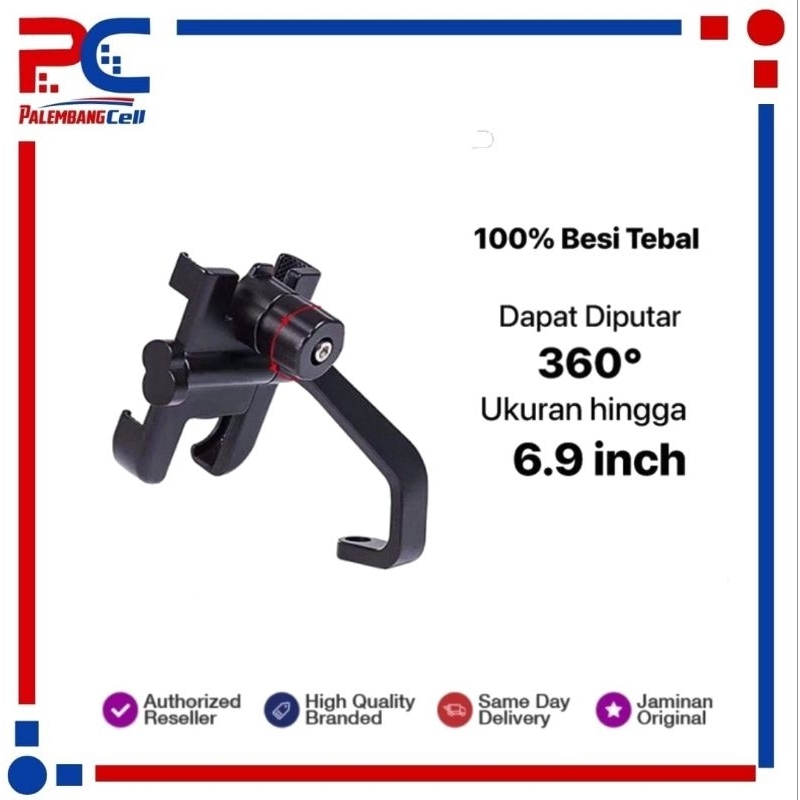 Jual Holder Spion Motor HM20 HM-20 Phone Stand handphone senderan ...