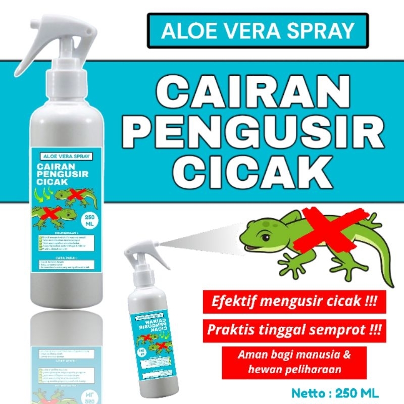 Jual GUDANG PETSHOP Aloe vera spray cairan pengusir cicak cairan ...