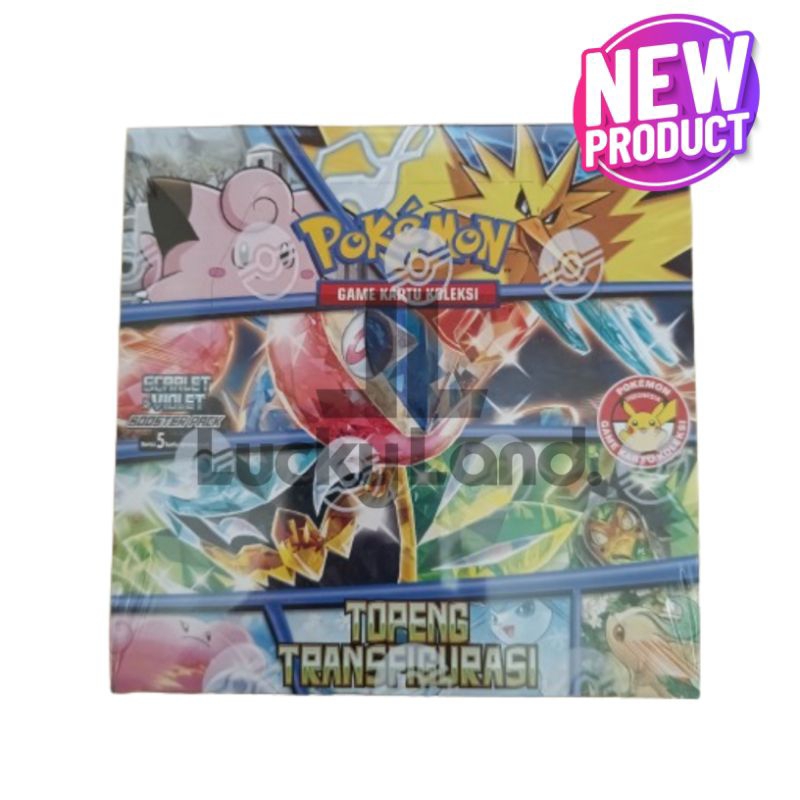 Jual Kartu Pokemon Booster Box Topeng Transfigurasi Indonesia | Shopee Indonesia
