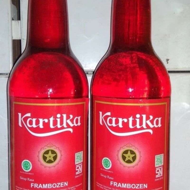 Jual SIRUP KARTIKA 400 ml / 620 ml ( Frambozen & Melon ) | Shopee Indonesia
