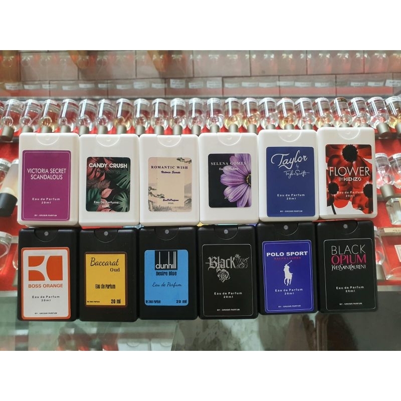 Jual Parfum Pocket Kualitas Premium 20ml ( 10 pcs ) | Shopee Indonesia