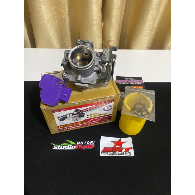 Jual throtle body tb brt cbr 150 r facelift tps racing dan banana ...