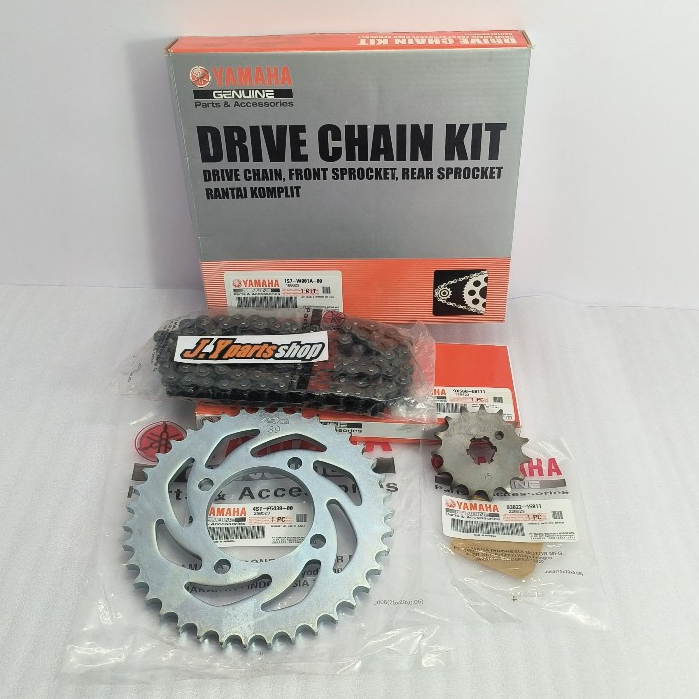 Jual GEAR RANTAI SET GEARSET JUPITER MX 135 LAMA ORIGINAL YGP 1S7-W001A-00 | Shopee Indonesia