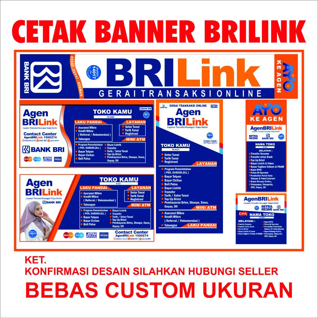 Jual CETAK BANNER/CETAKSPANDUK/BANNER BRILINK/SPANDUK BRILIK | Shopee ...