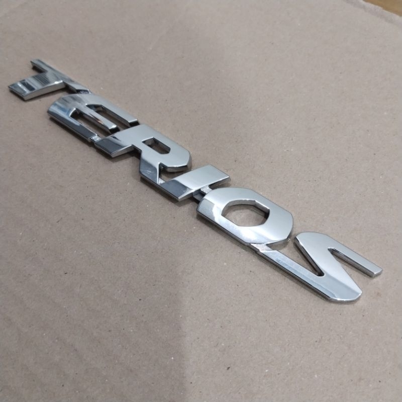 Jual Terios logo emblem tulisan terios original 2018-2024 Tun motors ...
