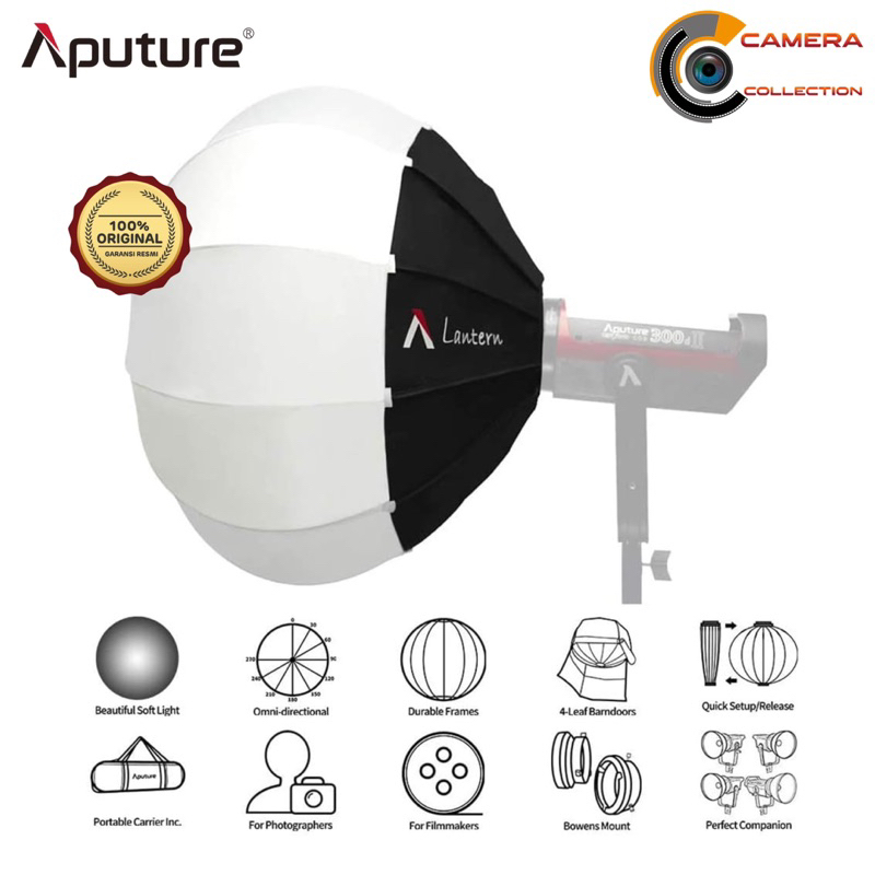 Jual Aputure Lantern 26 (65cm) for LS 300D / 120D Series | Shopee Indonesia