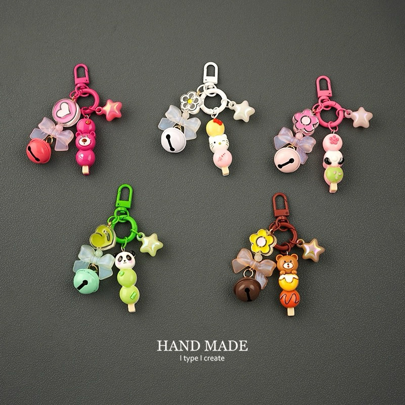 Jual [GH] Dango Keychain Gantungan kunci bentuk dango lucu akrilik ...